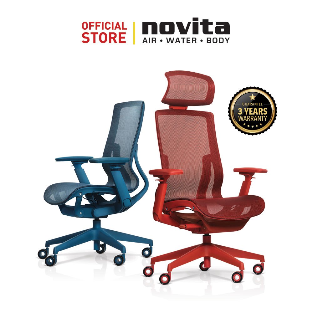 novita Home-Office Chair nc01 With 3 Years Warranty | Shopee Singapore