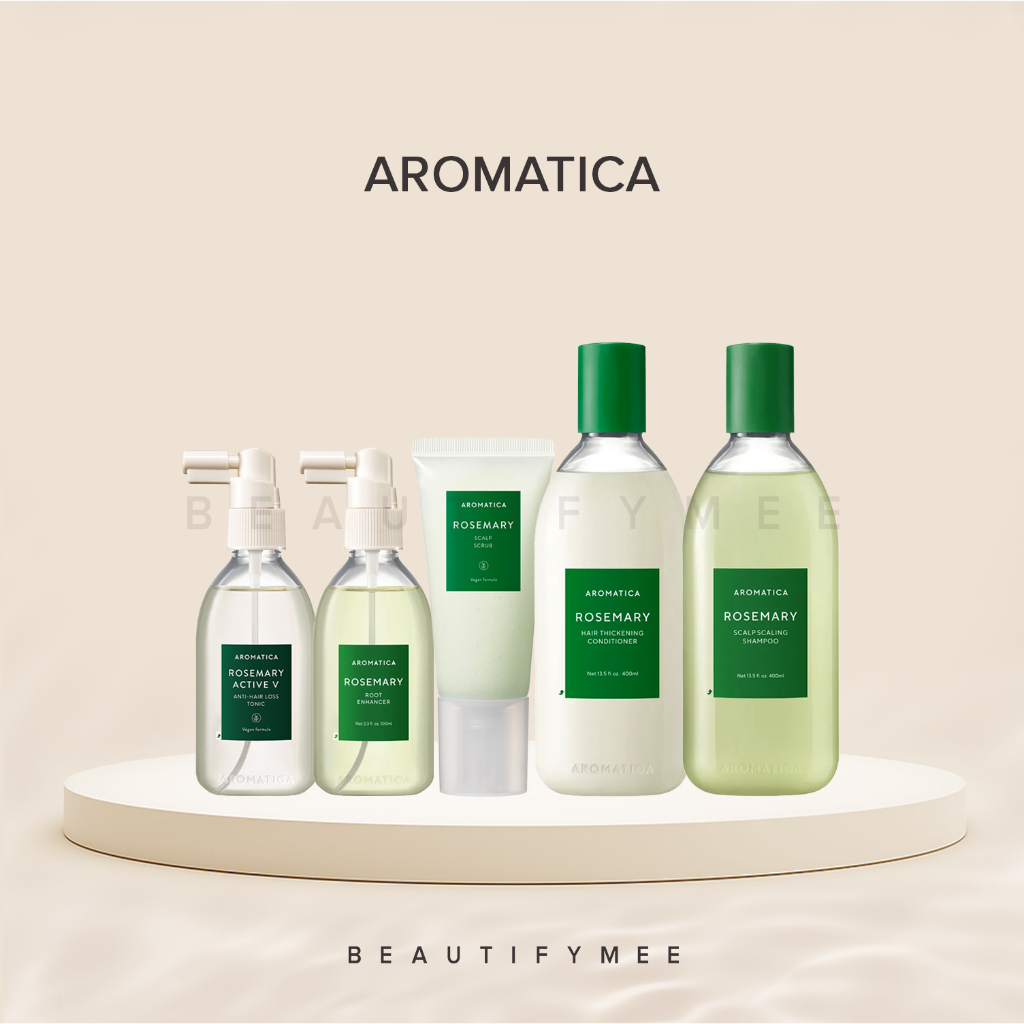 AROMATICA (Rosemary Root Enhancer, Rosemary Active V Anti-Hair Loss ...