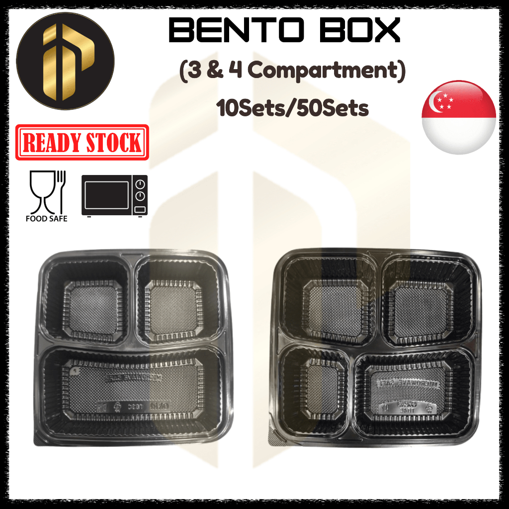 Bento Box (Black) | Shopee Singapore