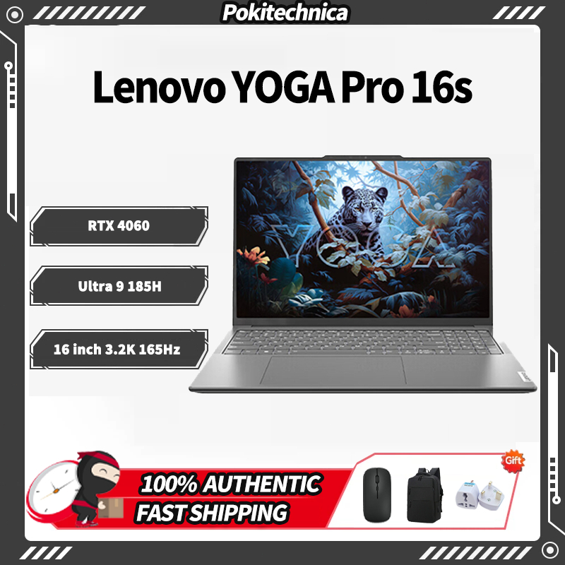 Lenovo YOGA Pro 16s Ultra 9 185H RTX 4060 16 inch 165Hz 3.2K Touch Screen Computer Notebook 联想 ...
