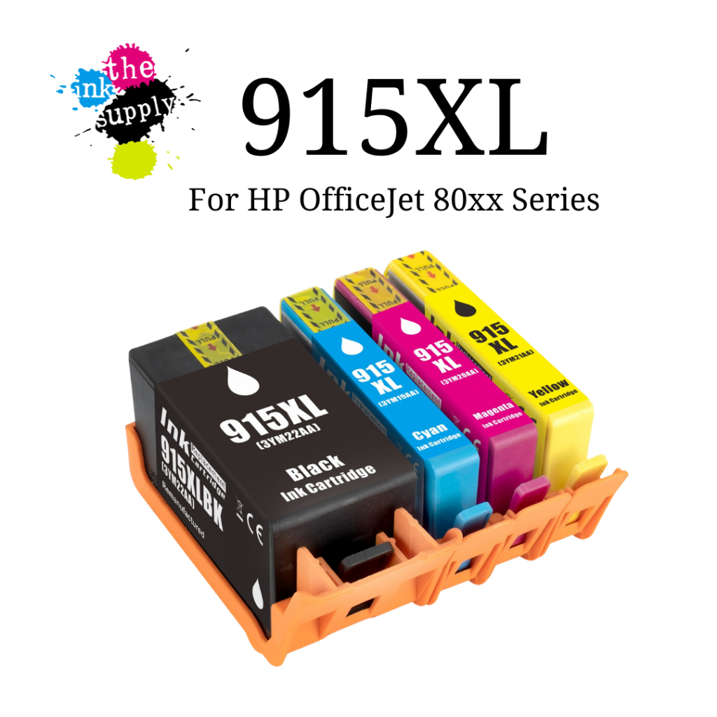 915XL compatible HP 915 915XL Printer Ink Cartridge for HP OfficeJet ...