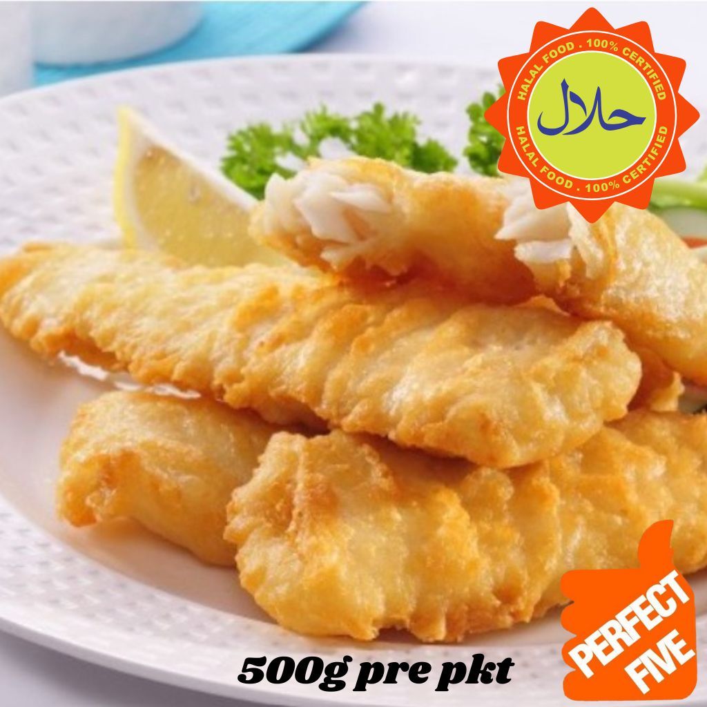 Perfect Five Crispy Perch Fish Fillet 五佳 香酥鱼柳 (500g) (Halal) Min 2 Pkt ...