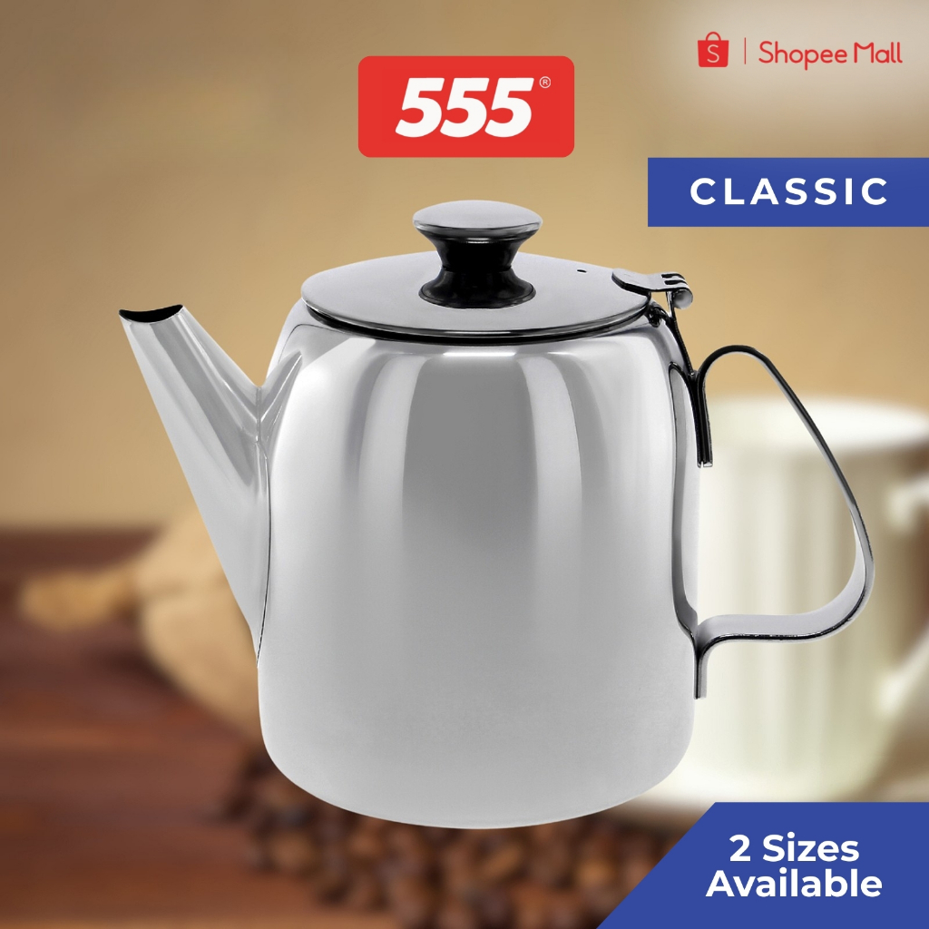 555 Classic Stainless Steel Coffee Pot - 304 Stainless Steel - For ...