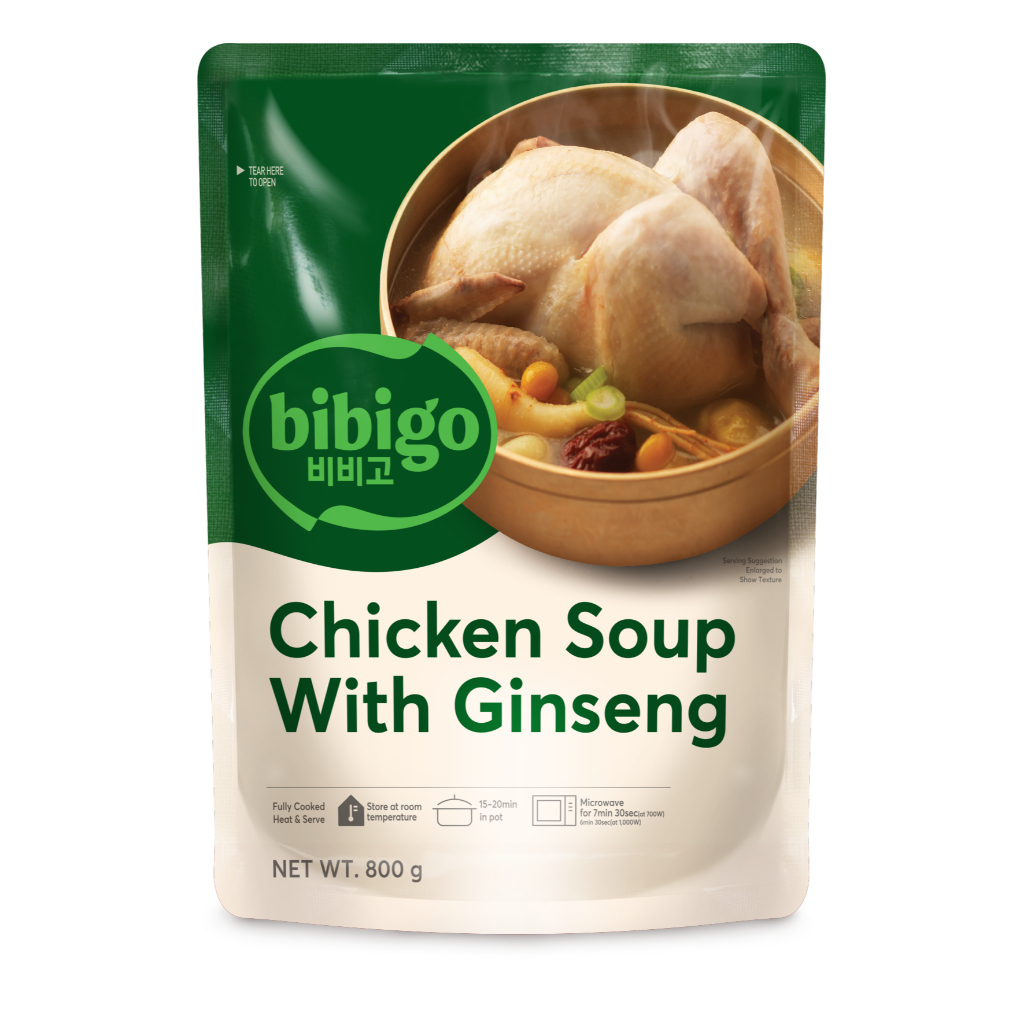 CJ Bibigo Ginseng Chicken Soup Samgyetang (800g) | Shopee Singapore