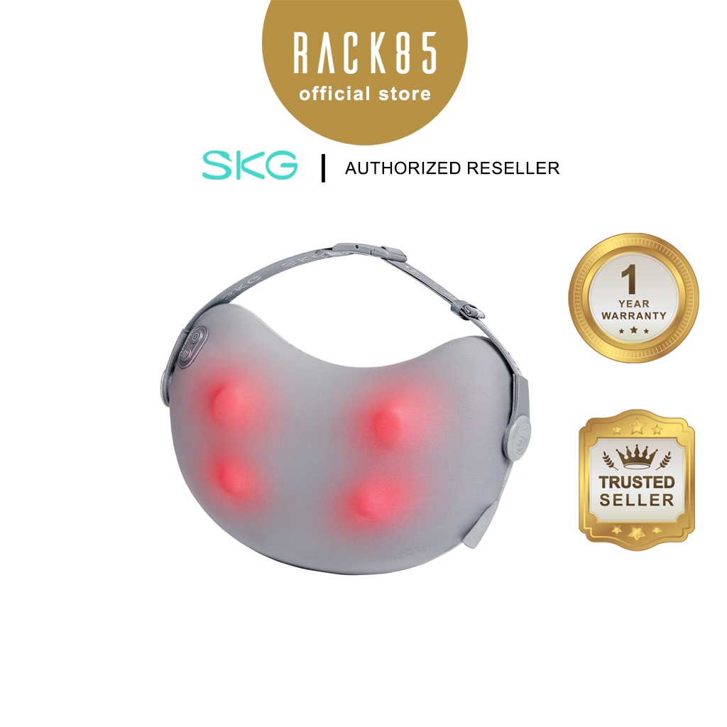 SKG T1-2 Pro Shiatsu Back Massager with Heat for Pain Relief Deep ...