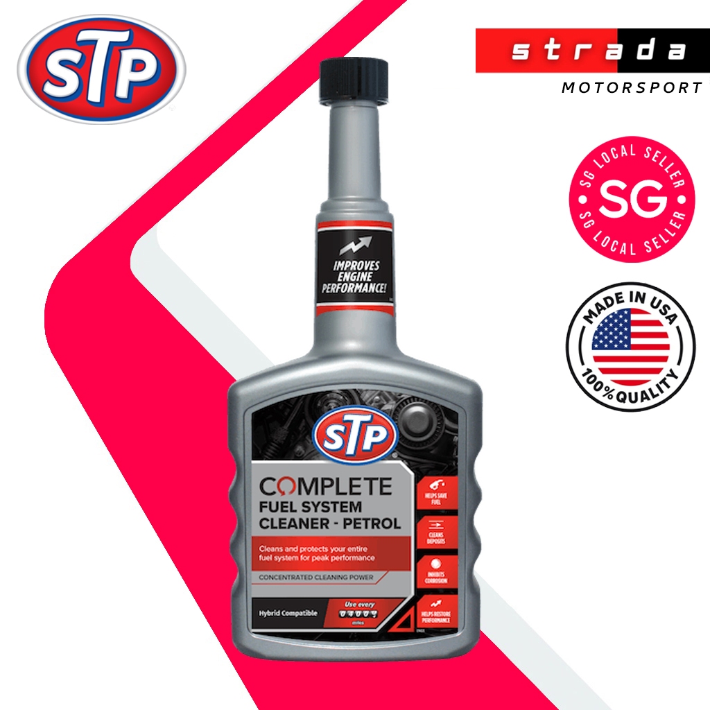 STP Complete Fuel System Cleaner Additive For Petrol 400ml | Shopee ...