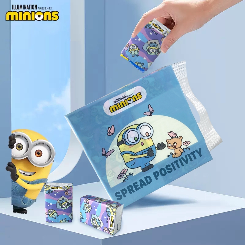 Minions Tissue Despicable Me Tissue Paper 100% Virgin Wood Pulp Face ...