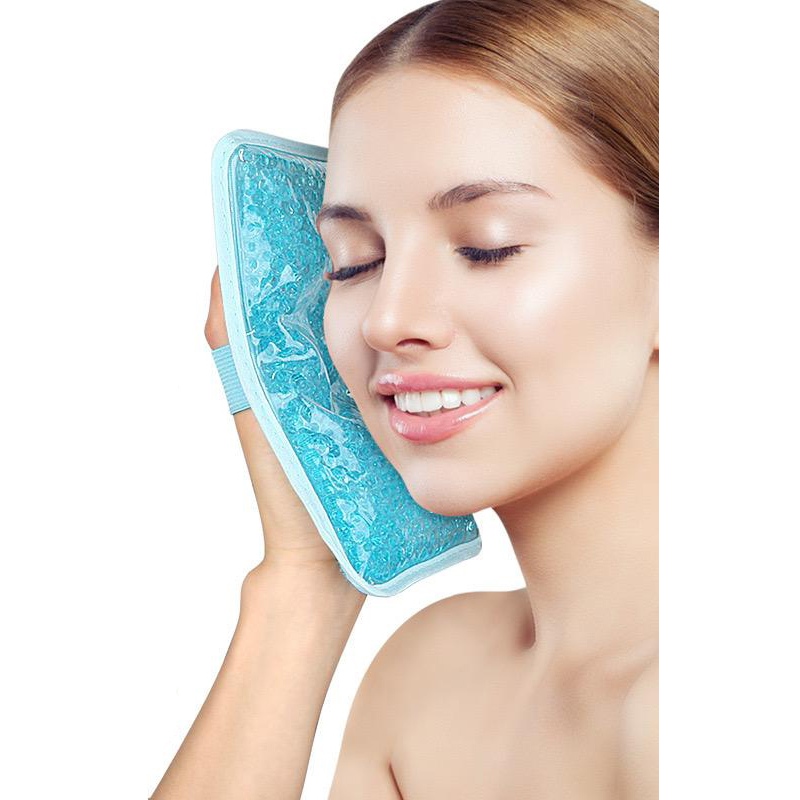 Hot and Cold Gel Ice Pack PVC Double-Sided Pillow Hot and Cold Compress ...