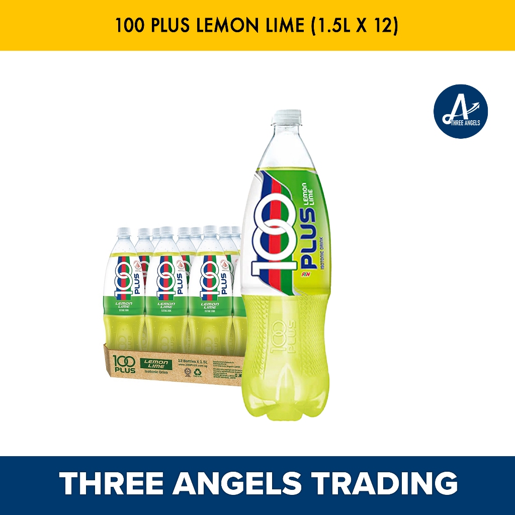 100 Plus Lemon Lime (1.5L x 12) | Shopee Singapore
