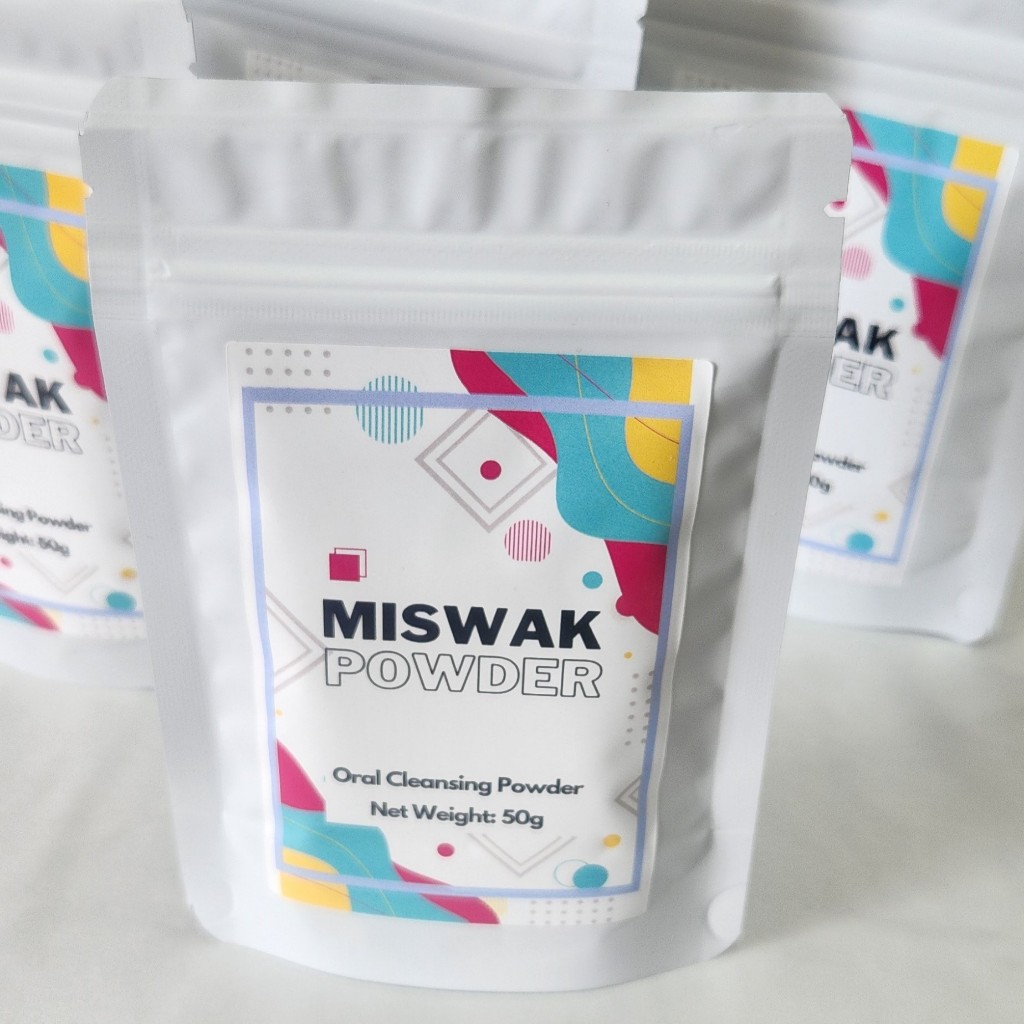 Siwak / Miswak Powder - Oral Cleansing Powder (Serbuk Kayu Sugi ...