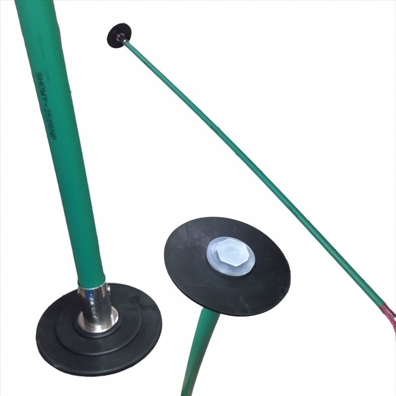Rod and Disc Set (Rubber Plunger and Drain Rod) - Uses suction to ...