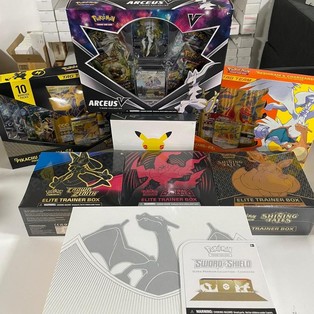 Pokemon ETB/ BB/ Premium Collection box (HENG ONG HUAT!!!) | Shopee ...