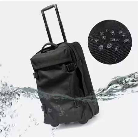 #BD65 26" Waterproof 2-Wheel Large Capacity Duffle Trolley Bag | TSA ...