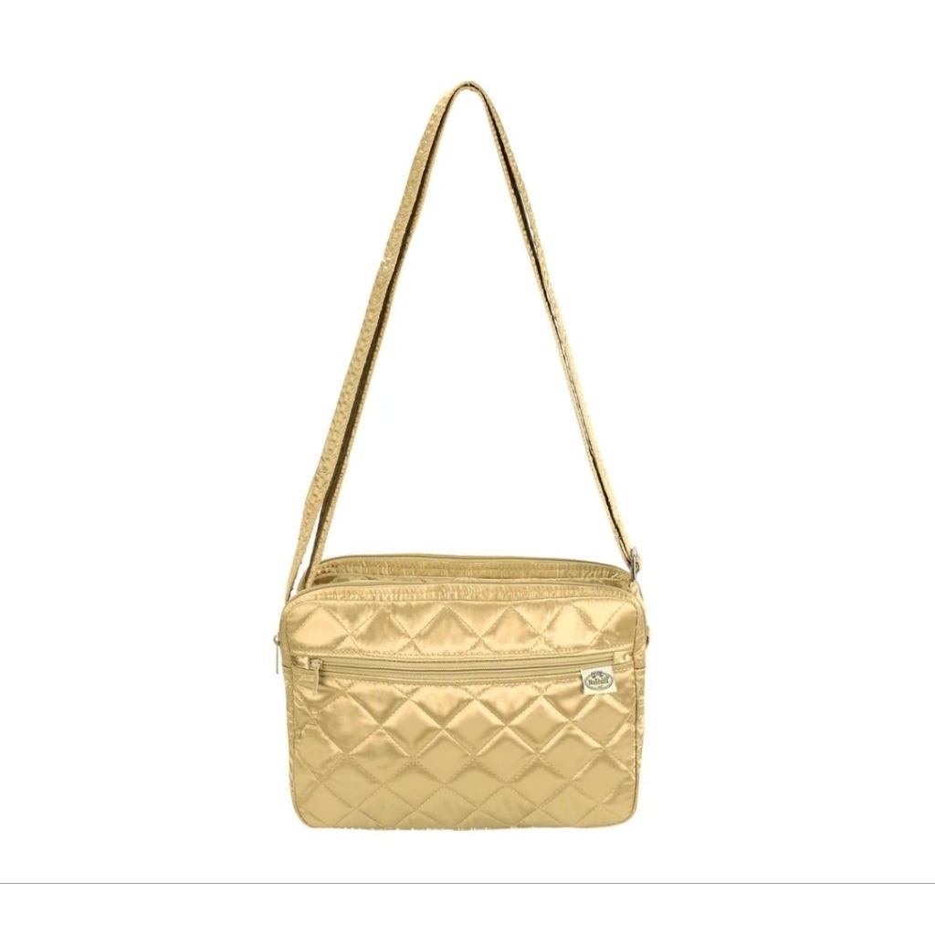 NaRaYa satin shoulder bag (Gold) | Shopee Singapore