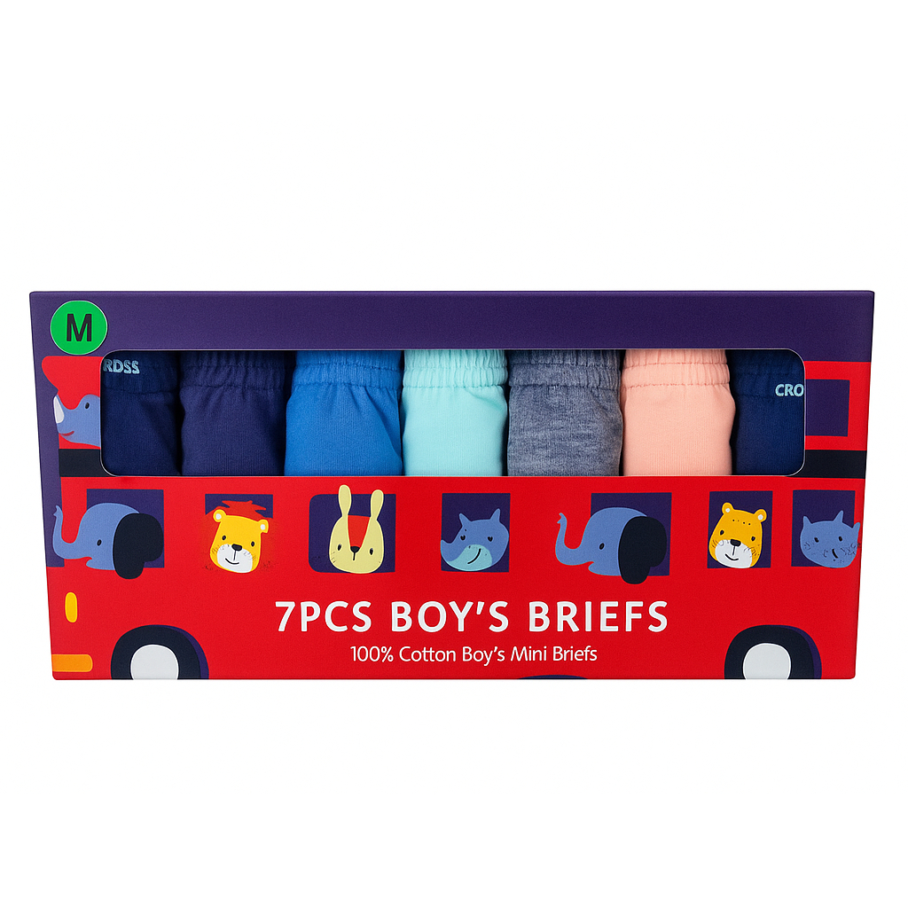 CRISS CROSS 7PC BOYS BRIEF | Shopee Singapore