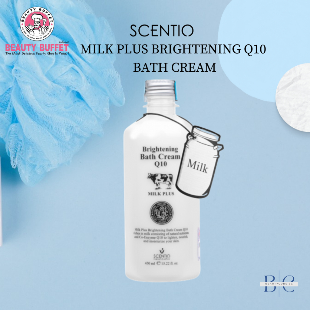 [SG INSTOCK] SCENTIO BEAUTY BUFFET MILK PLUS BRIGHTENING BATH CREAM Co ...