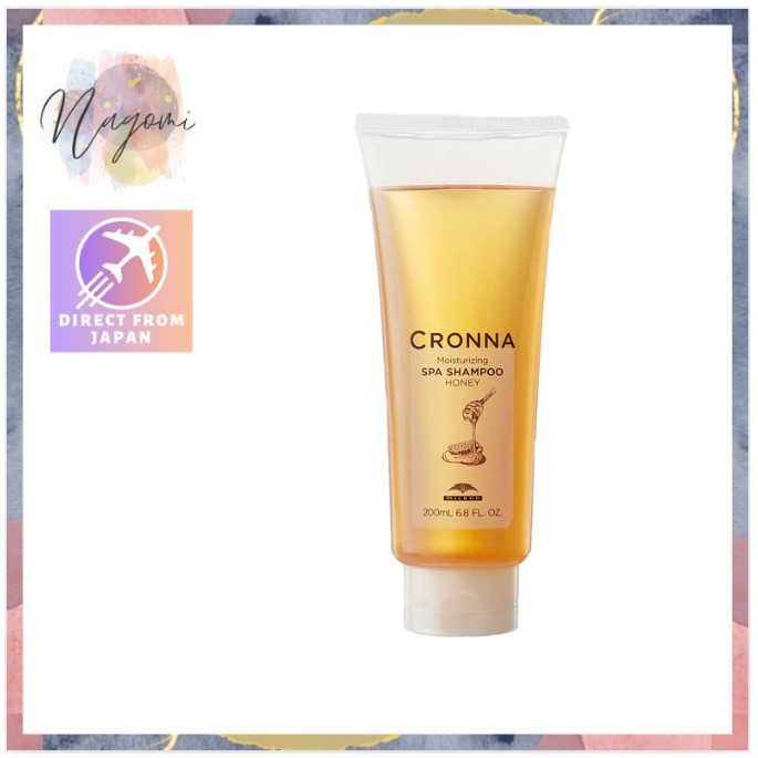 【Direct from JAPAN】 MILBON Cronna Moisturizing Spa Shampoo Honey 200ml ...