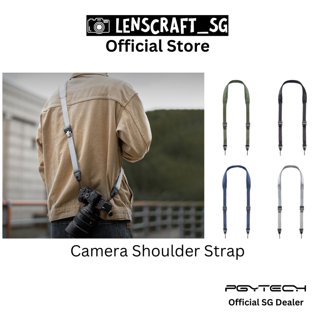 PGYTECH Camera Shoulder Strap Quick Release Buckle Sling Belt Neck ...