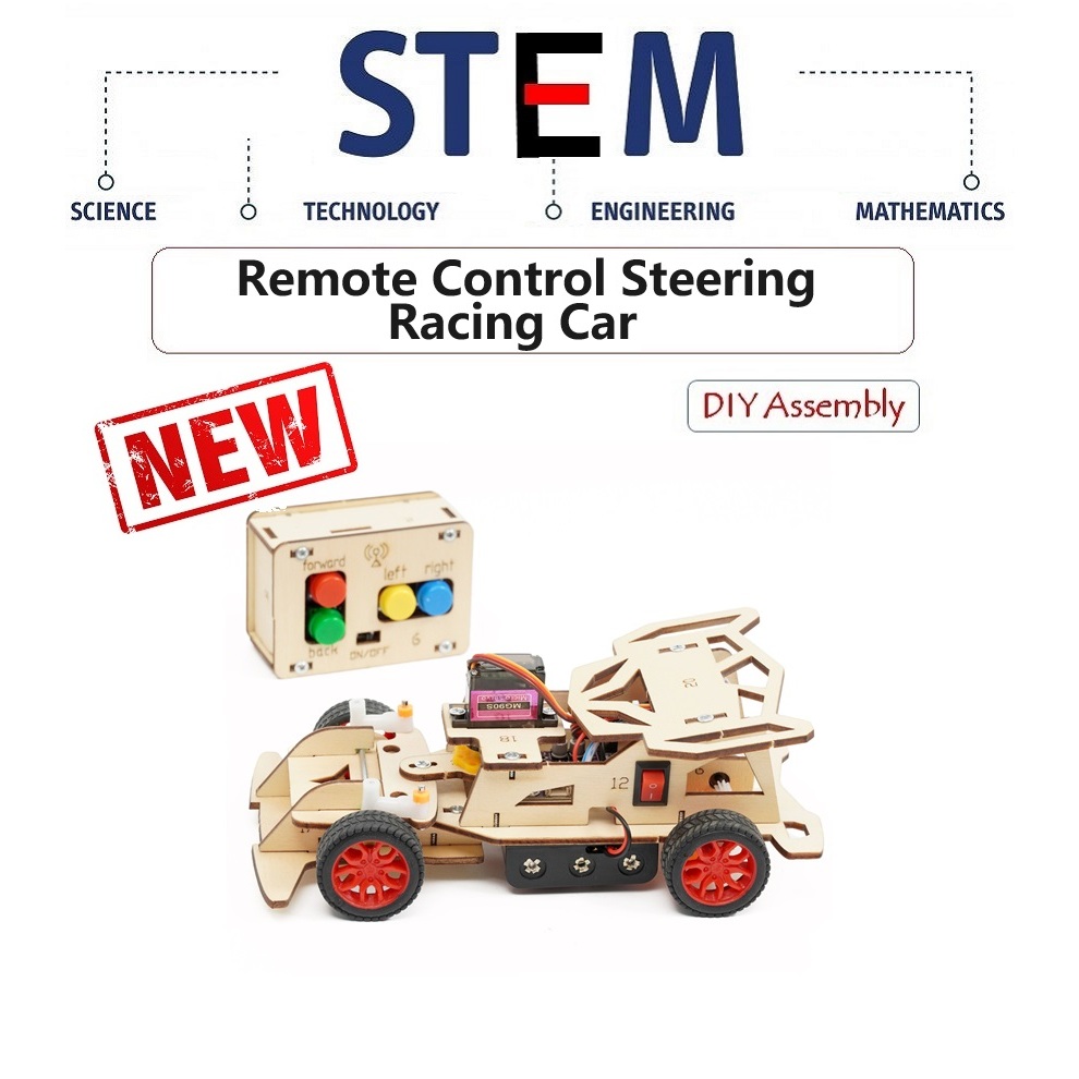 DIY Handmade Science STEM Kit: DIY Remote Control Racing: Educational ...