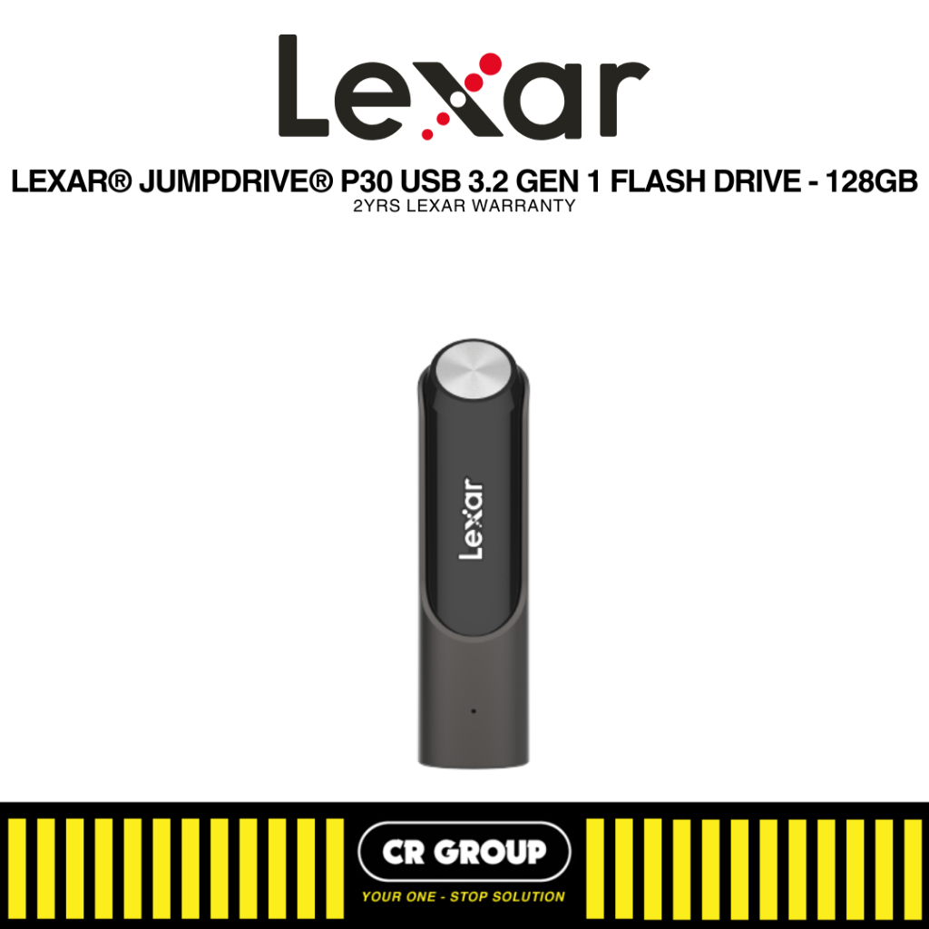 LEXAR JumpDrive P30 USB 3.2 Gen 1 Flash Drive 128/256GB - Up to 450MB/s ...
