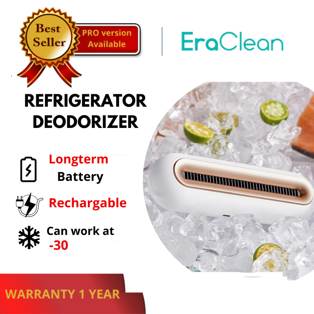 EraClean CW-B01 Ozone Fridge Deodorizer, Air Purifier , Toilet, Closet ...