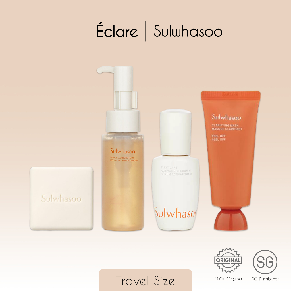 Sulwhasoo Mini Collection - Gentle Cleansing Foam, First Care ...