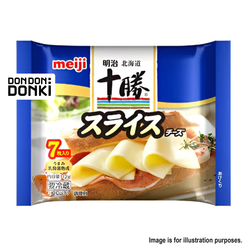 [DONKI]Meiji Milk Tokachi Hokkaido Slice Cheese/Melting Cheese 7P ...