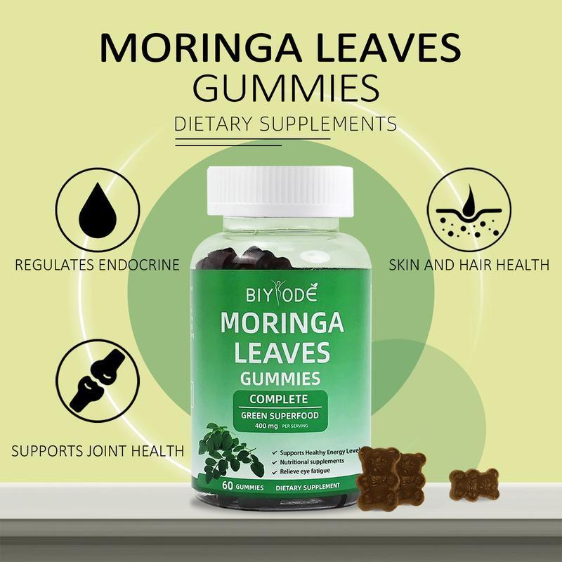 BIYODE Moringa Leaf Gummies 400mg (60 Gummies) | Shopee Singapore