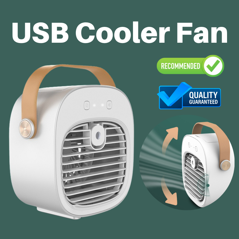 USB Mini Air Cooler / Air Conditioner / Humidifier/ Cooler Fan | Shopee ...