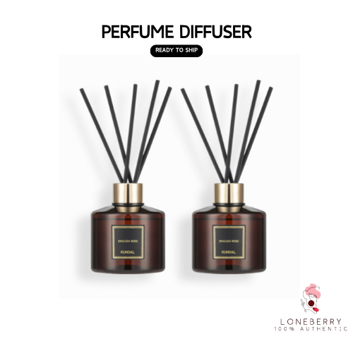 KUNDAL Perfume Diffuser 23 Types (200ml 2 Pcs + 10 Fiber Sticks ...