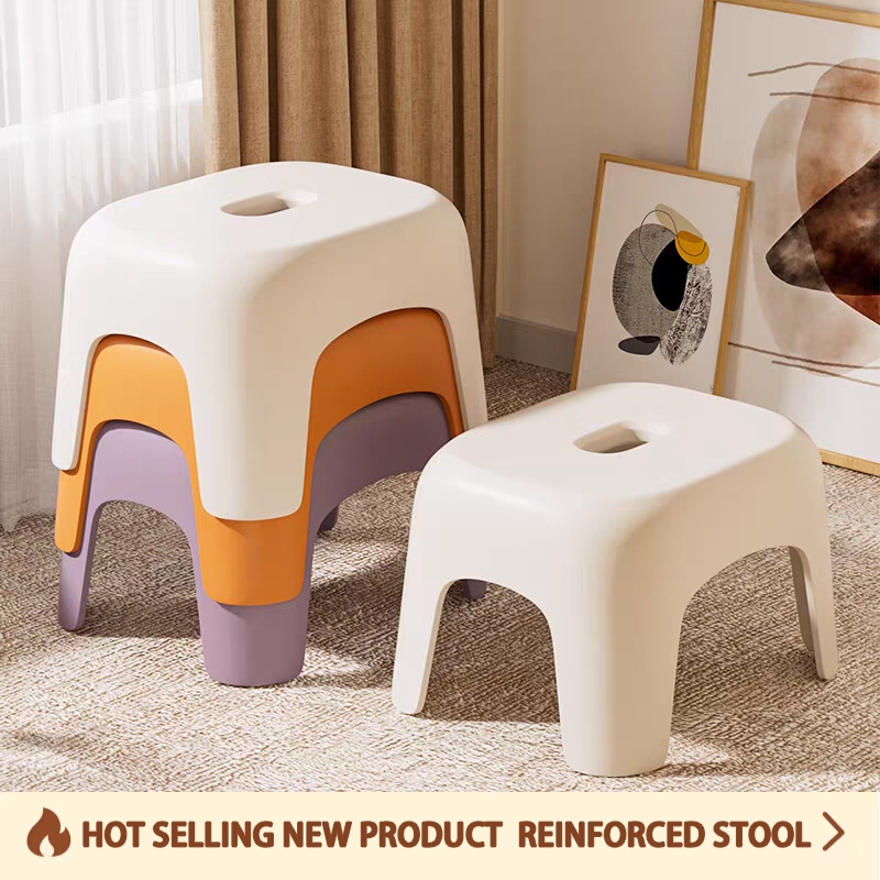 【SG Stock】Strong and durable Small stool Plastic stool Large Size ...