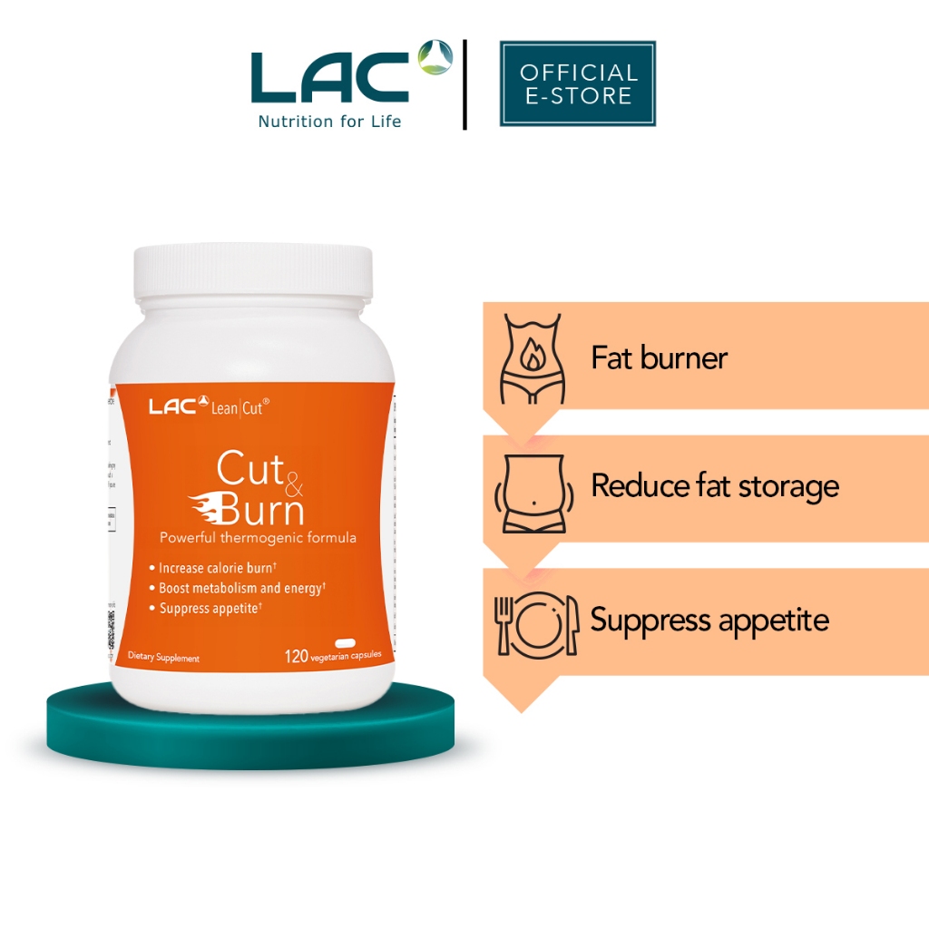 [LAC LEANCUT] Cut & Burn (120 capsules) | Shopee Singapore