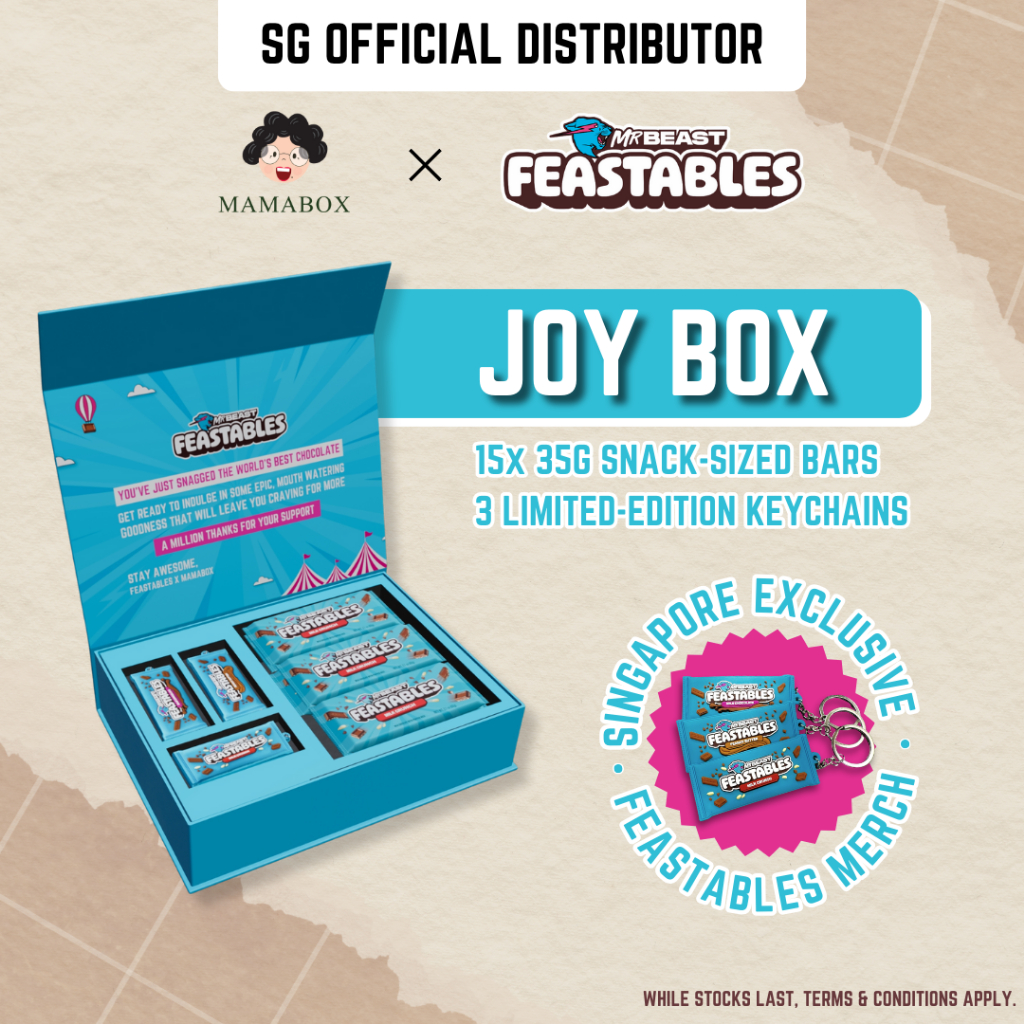 JOY BOX - Feastables MrBeast Chocolate 35g | Customizable | 15 Bars Per ...