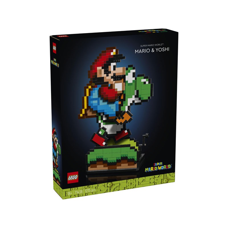 LEGO 71438 Super Mario World™: Mario & Yoshi | Shopee Singapore