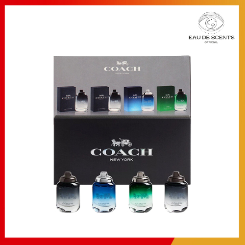 COACH MEN MINIATURE SET 4.5MLX4PCS | Shopee Singapore