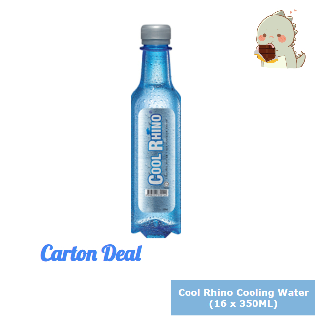 Cool Rhino Cooling Water (16x350ml) | Shopee Singapore