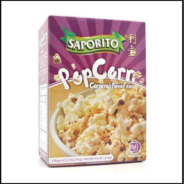 SAPORITO POPCORN CARAMEL FLAVOR 273 G | Shopee Singapore