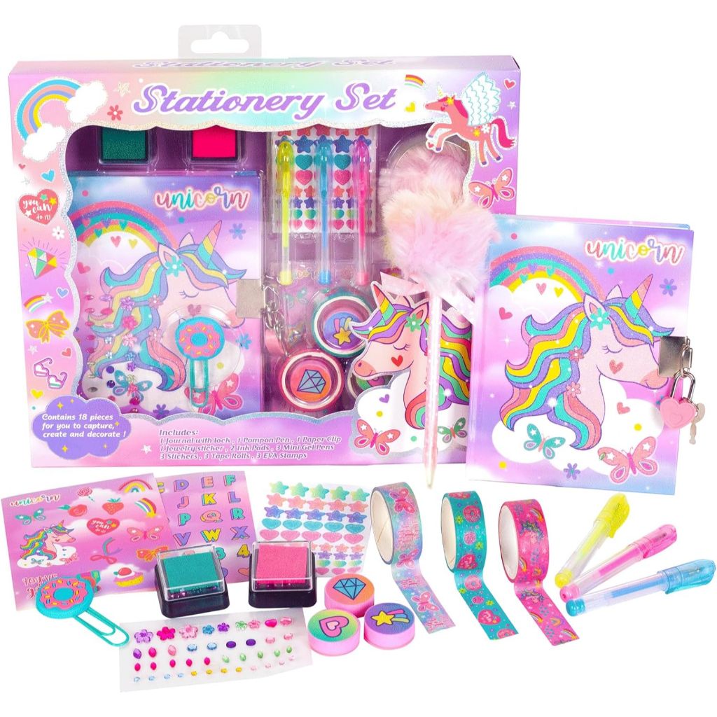 Diary With Lock For Girls Kids Journals Set Notebook for Children ...