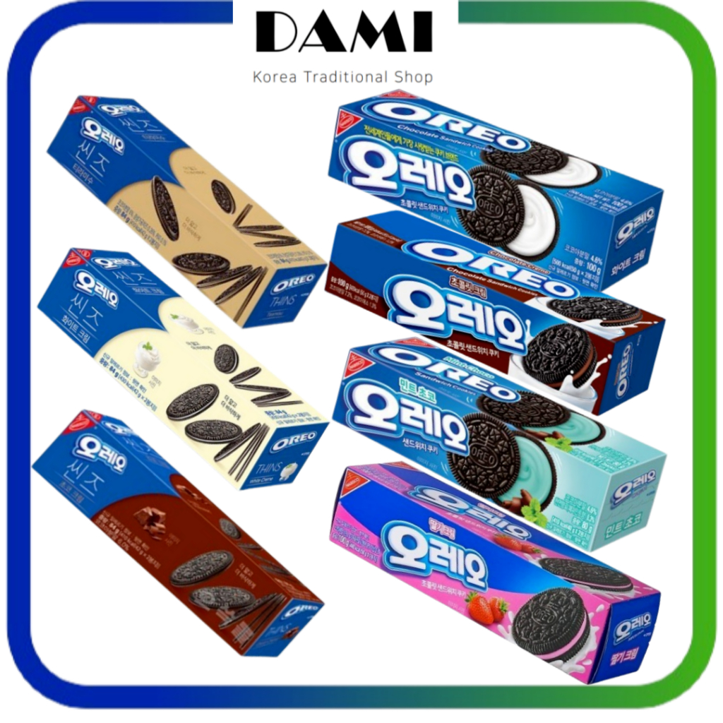 Dongseo OREO & OREO Thins 7 types [Korea Snack] | Shopee Singapore