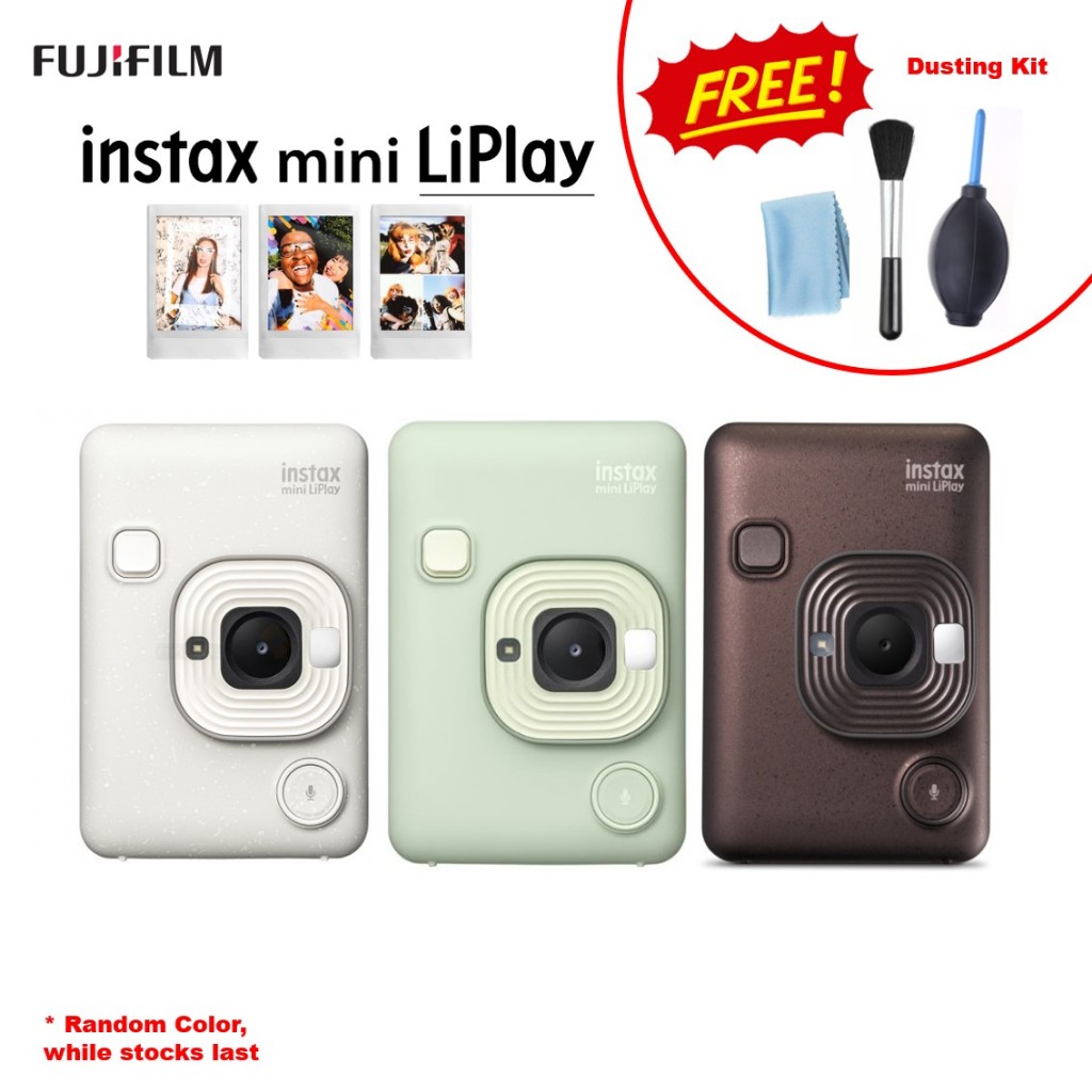 Fujifilm Instax Mini LIPLAY Hybrid Instant Camera LIPLAY *FREE Dusting ...