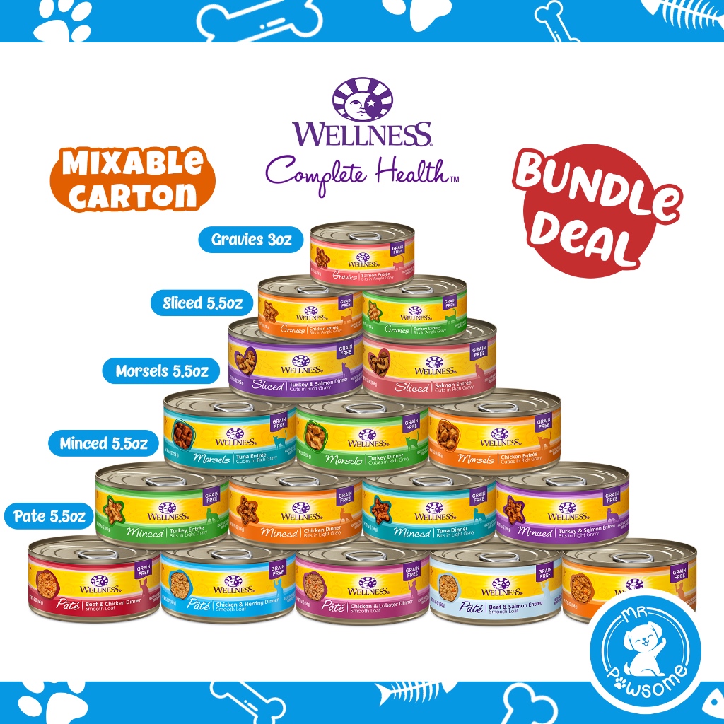 [3% Off 24 cans] Wellness Complete Health Pate | Morsels | Minced ...