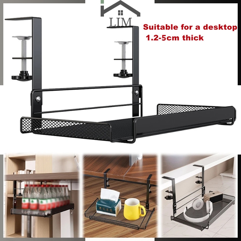 Under Desk Organizer Office Table Storage Home Office Table Organiser ...