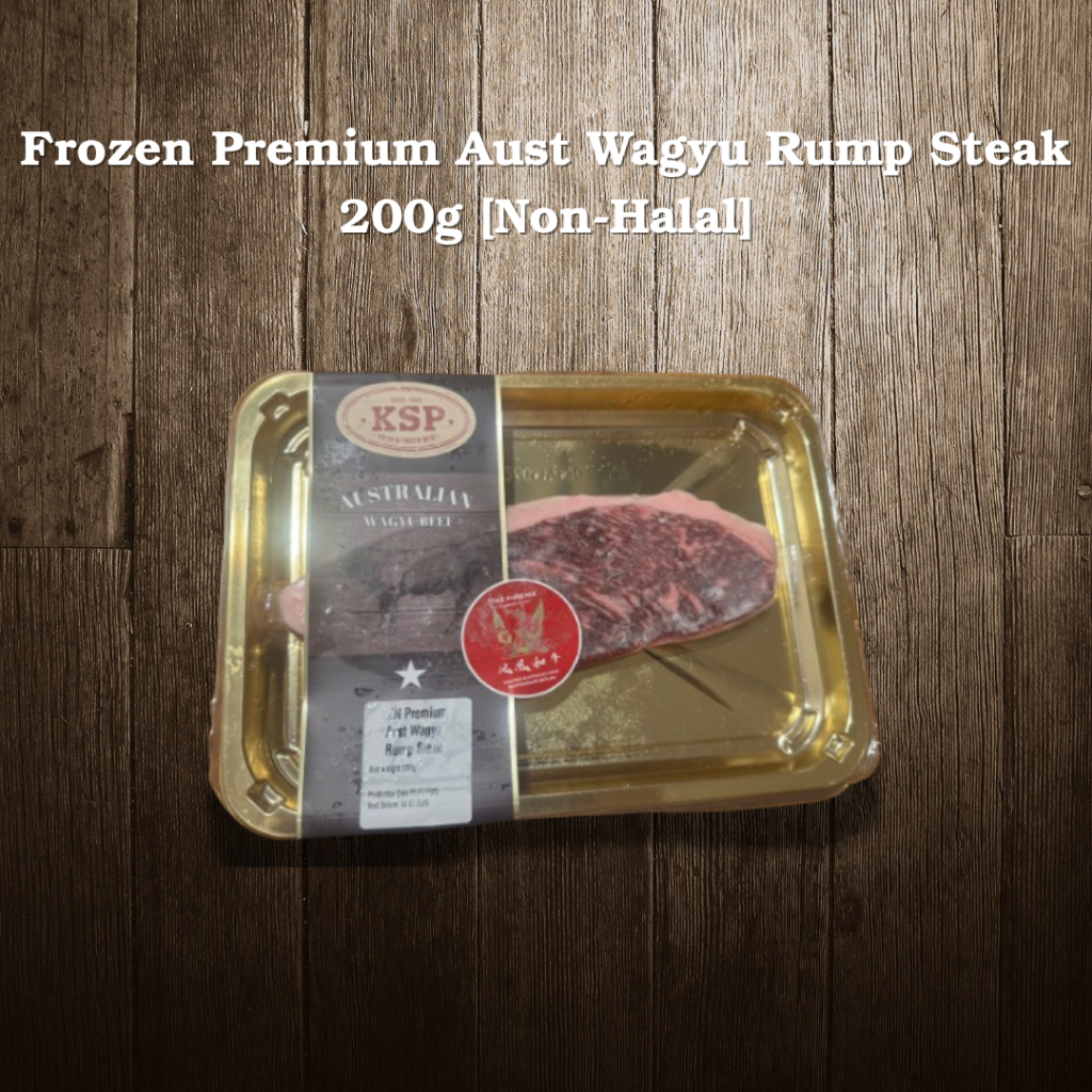 Frozen Premium Aust Wagyu Rump Steak x 200g [Non-Halal] | Shopee Singapore