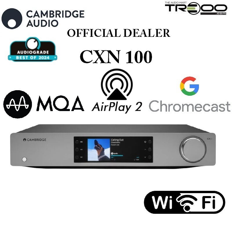 Cambridge Audio CXN100 MQA Digital DAC & Multi-Room Wireless Bluetooth ...