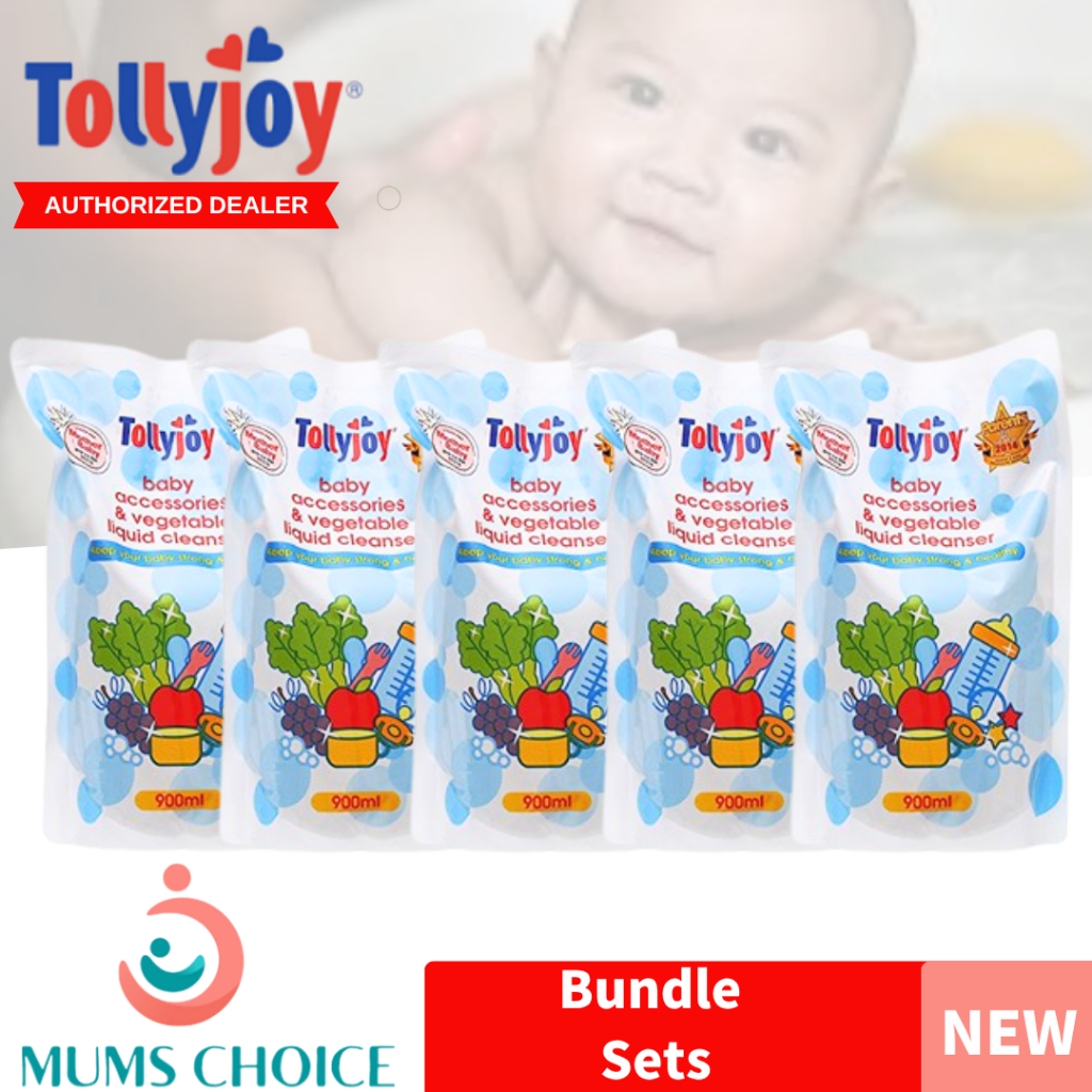 Tollyjoy Baby Accessories and Vegetable Liquid Cleanser 900ml - Bundle ...