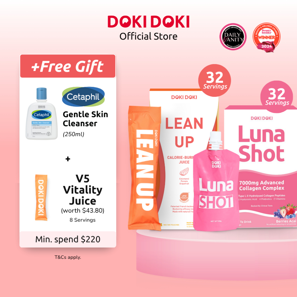 [Lean Up x Luna Shot Collagen] Calorie Burning x Collagen Bundle ...