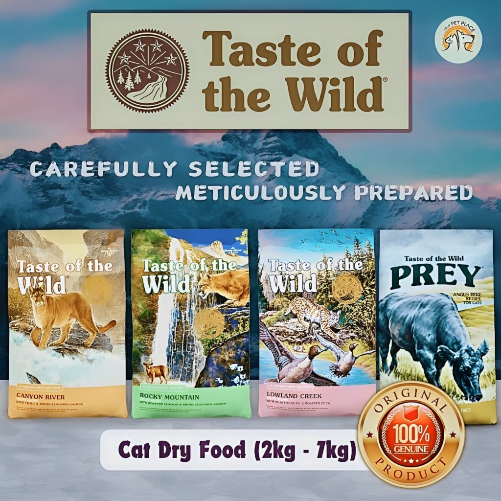 Taste of the Wild Cat Dry Food (2kg-7kg) | Shopee Singapore