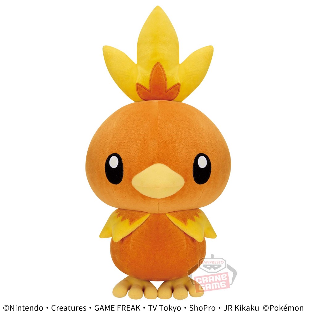 XL BIG Japan Banpresto Bandai Pokemon Mecha Mofugutto Torchic Achamo ...
