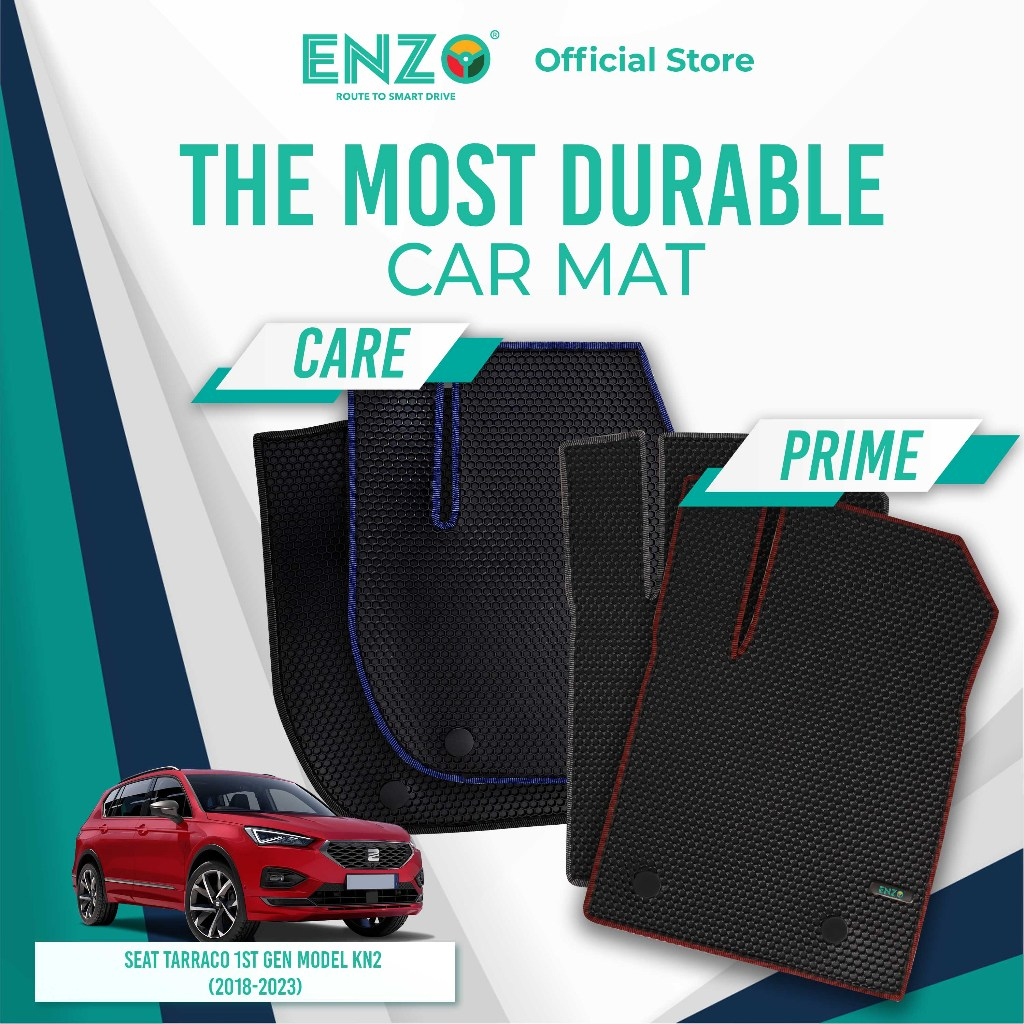 ENZO Car Mat - SEAT Tarraco 1st Gen Model KN2 (2019-2024) | Shopee ...