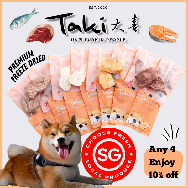 Taki Pets PREMIUM Freeze Dried Dog and Cat Treats Individual Packets ...